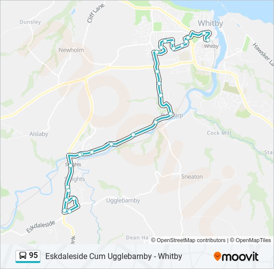 95 Route: Schedules, Stops & Maps - Whitby (Updated)