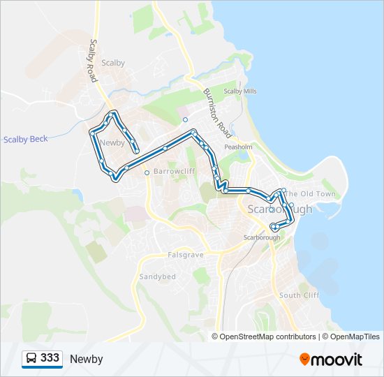 333 Route: Schedules, Stops & Maps - Newby (Updated)