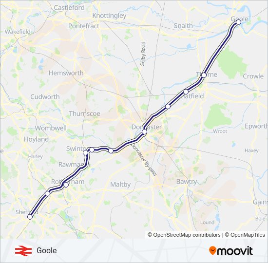 northern Route: Schedules, Stops & Maps - Goole (Updated)