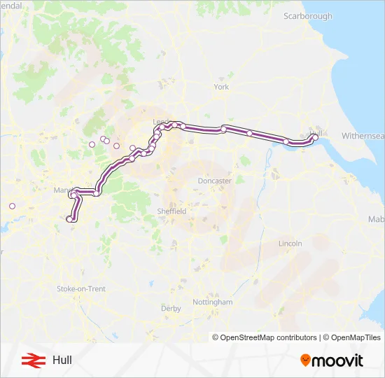 TRANSPENNINE EXPRESS Route: Schedules, Stops & Maps - Hull (Updated)