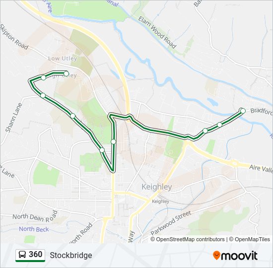 360 Route: Schedules, Stops & Maps - Stockbridge (Updated)