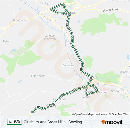 975 Route: Schedules, Stops & Maps - Skipton (Updated)