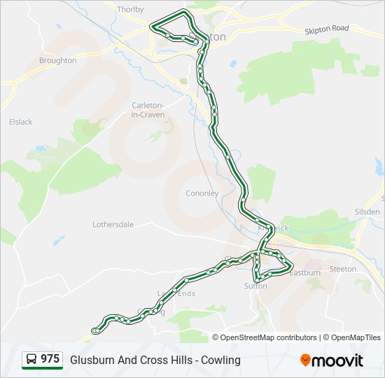 975 Route: Schedules, Stops & Maps - Skipton (Updated)