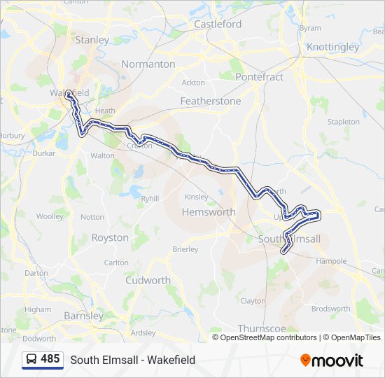 485 Route: Schedules, Stops & Maps - Bus Station Stand C Se (Updated)