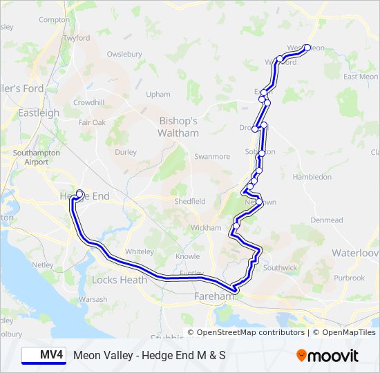 mv4 Route: Schedules, Stops & Maps - Wildern (Updated)