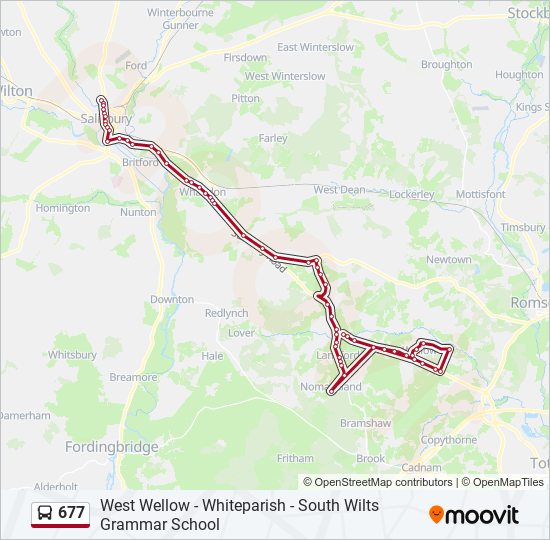677 Route: Schedules, Stops & Maps - Salisbury (Updated)
