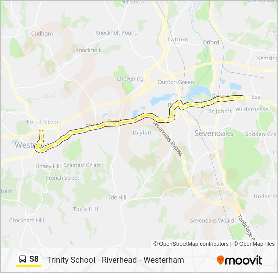 s8 Route: Schedules, Stops & Maps - Greatness (Updated)