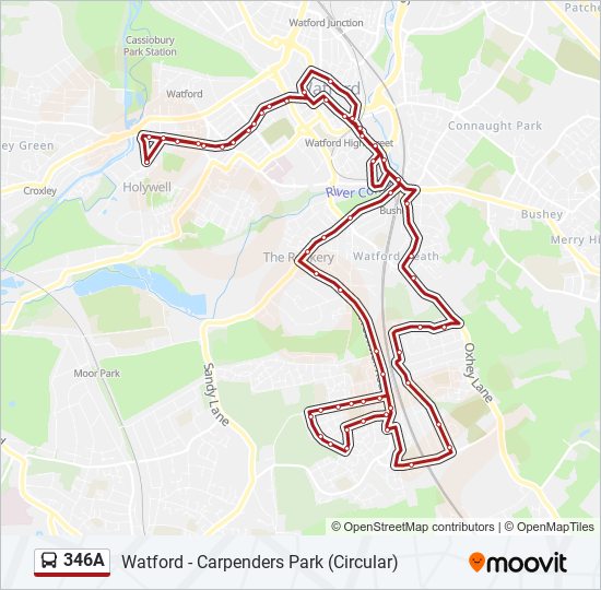 346a Route: Schedules, Stops & Maps - Holywell (Updated)