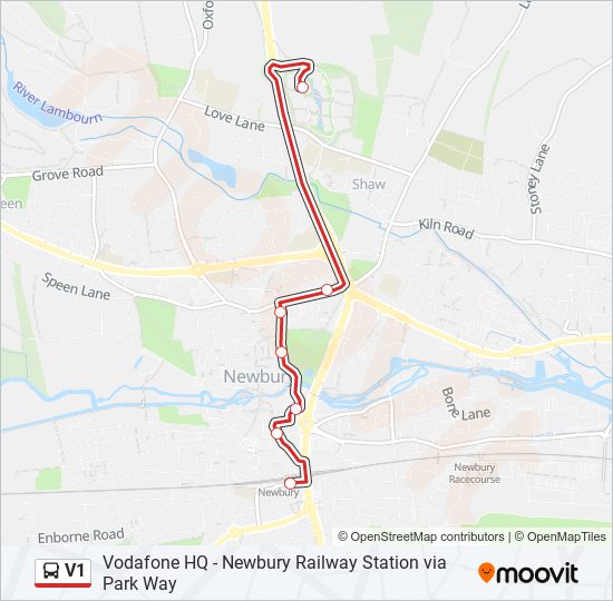 v1 Route: Schedules, Stops & Maps - Vodafone Hq (Updated)
