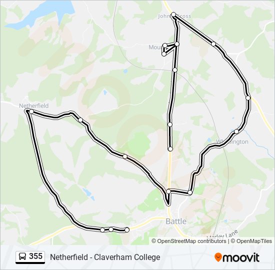 355 Route: Schedules, Stops & Maps - Canadia (Updated)