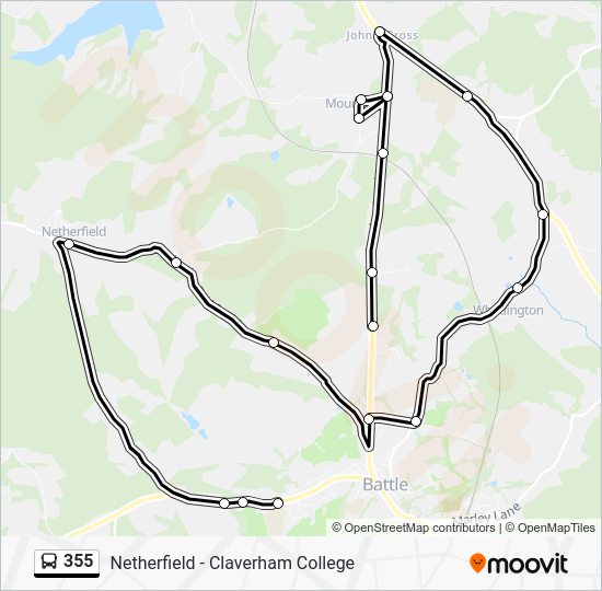 355 Route: Schedules, Stops & Maps - Canadia (Updated)