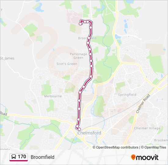 170 Route: Schedules, Stops & Maps - Broomfield (Updated)