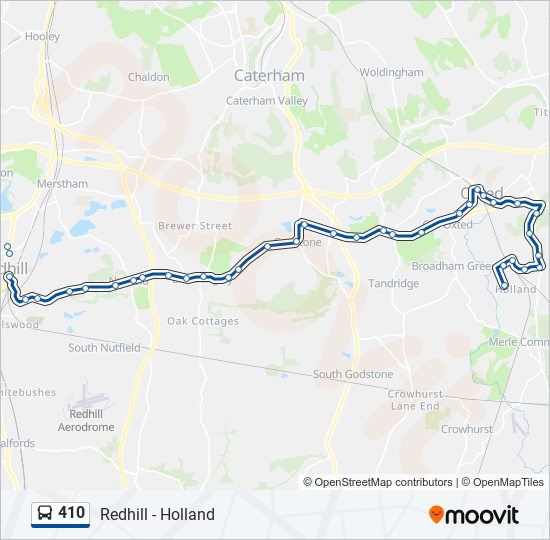 410 Route: Schedules, Stops & Maps - Holland (Updated)