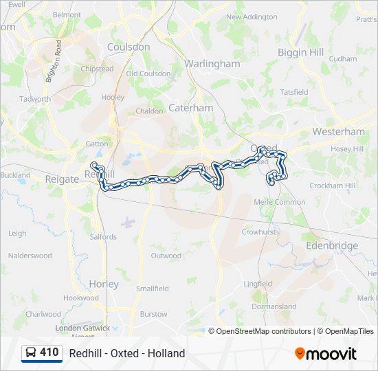 410 Route: Schedules, Stops & Maps - Holland (Updated)