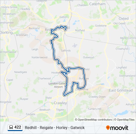 422 Route: Schedules, Stops & Maps - Westvale Park (Updated)