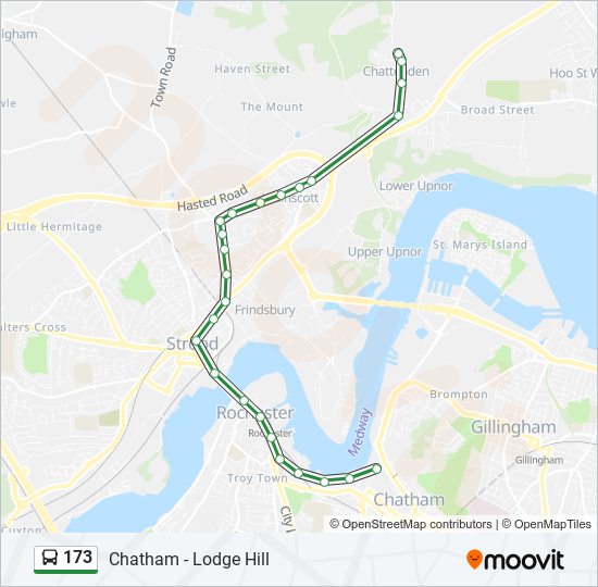173 Route: Schedules, Stops & Maps - Chatham (Updated)