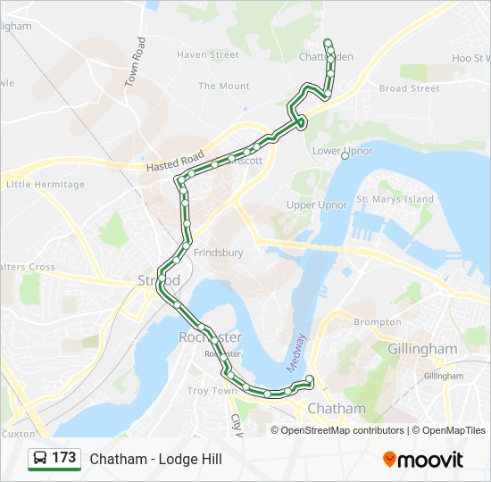 173 Route: Schedules, Stops & Maps - Chatham (Updated)