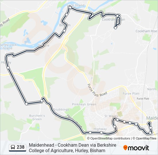 238 Route: Schedules, Stops & Maps - (Updated)
