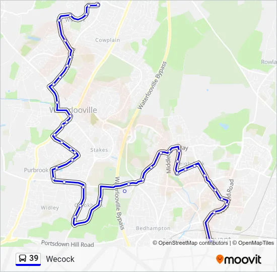 39 Route: Schedules, Stops & Maps - Wecock (Updated)