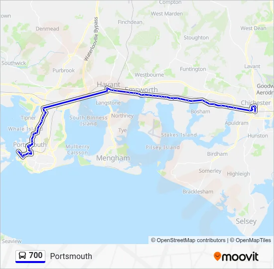 700 Route: Schedules, Stops & Maps - Portsmouth (Updated)