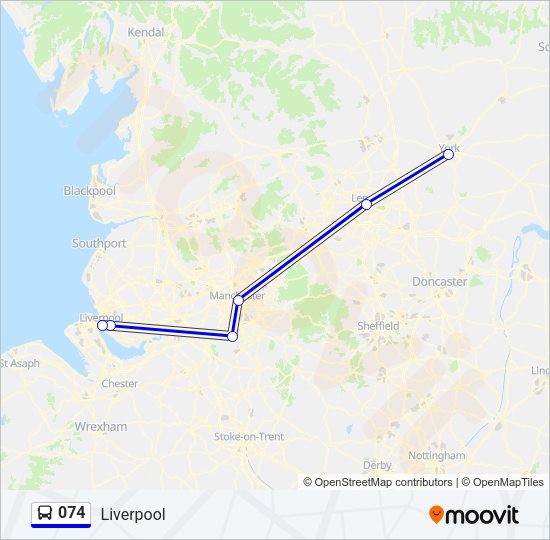 074 Route: Schedules, Stops & Maps - Liverpool (Updated)