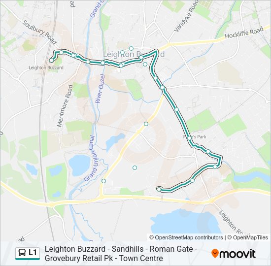 l1 Route: Schedules, Stops & Maps - Leighton Buzzard (Updated)