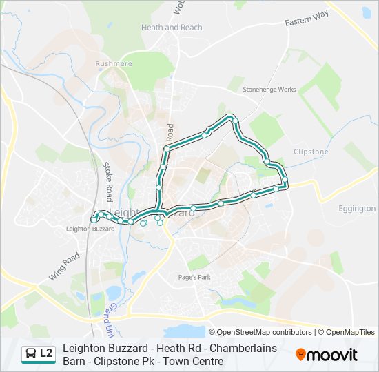 l2 Route: Schedules, Stops & Maps - Leighton Buzzard (Updated)