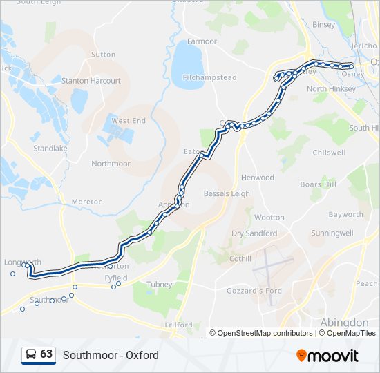 63 Route: Schedules, Stops & Maps - Longworth (Updated)