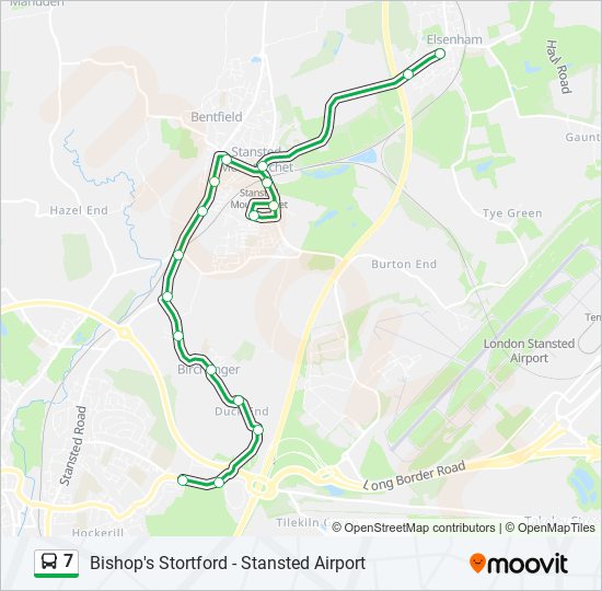 7 Route: Schedules, Stops & Maps - Parsonage Estate (Updated)