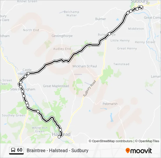 60 Route: Schedules, Stops & Maps - Halstead (Updated)