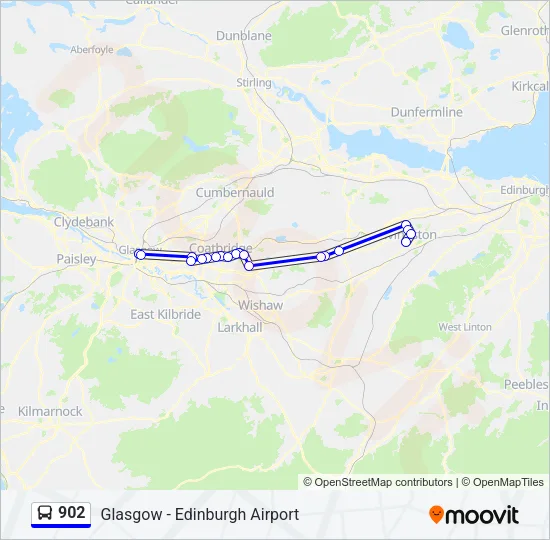902 Route: Schedules, Stops & Maps - Livingston (Updated)