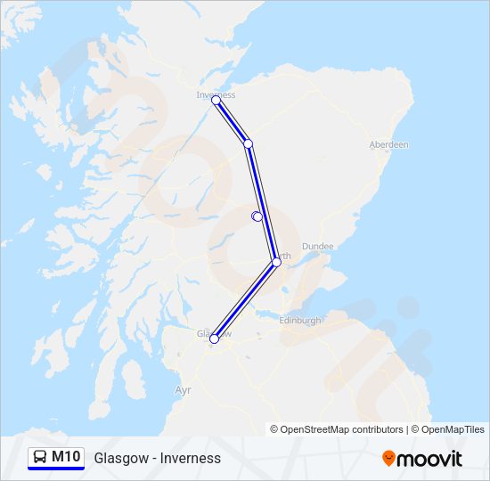 M10 Route: Schedules, Stops & Maps - Inverness (Updated)