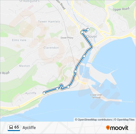 65 Route: Schedules, Stops & Maps - Aycliffe (Updated)