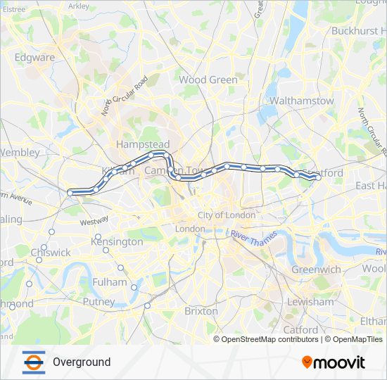 mildmay line Route: Schedules, Stops & Maps - Willesden Junction (Updated)