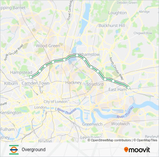 SUFFRAGETTE LINE Route: Schedules, Stops & Maps - Barking (Updated)