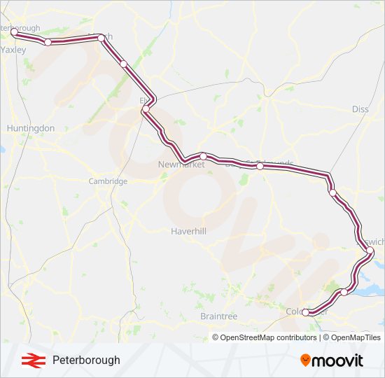 weaver line Route: Schedules, Stops & Maps - Peterborough (Updated)
