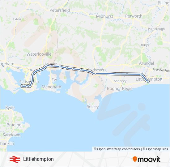 mildmay line Route: Schedules, Stops & Maps - Littlehampton (Updated)
