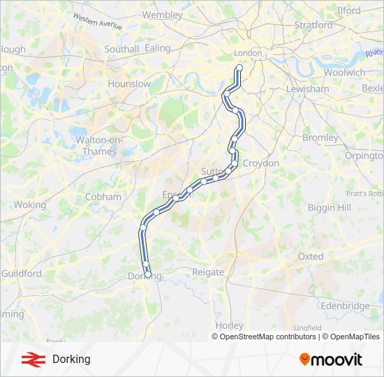 MILDMAY LINE Route: Schedules, Stops & Maps - Dorking (Updated)