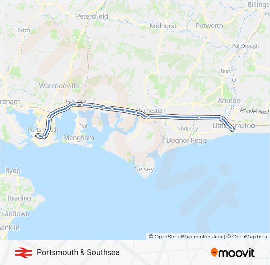 MILDMAY LINE Route: Schedules, Stops & Maps - Portsmouth & Southsea ...
