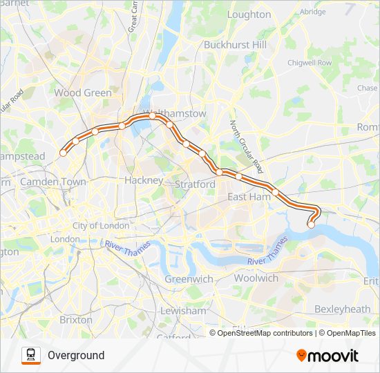 UPPER HOLLOWAY Route: Schedules, Stops & Maps - Upper Holloway (Updated)