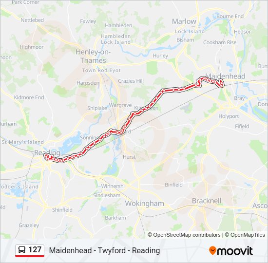 127 Route: Schedules, Stops & Maps - (Updated)