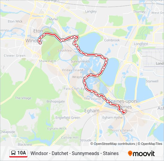 10A Route: Schedules, Stops & Maps - (Updated)