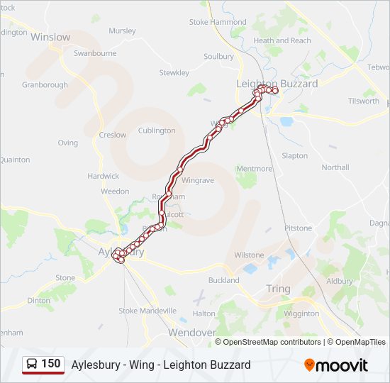 150 Route: Schedules, Stops & Maps - Aylesbury (Updated)
