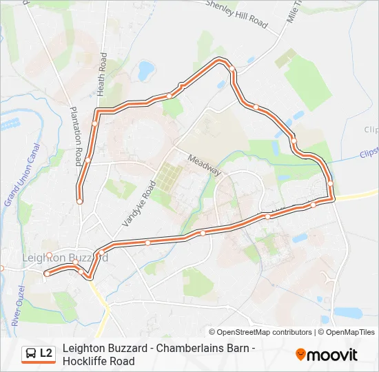 L2 Route: Schedules, Stops & Maps - Leighton Buzzard (Updated)