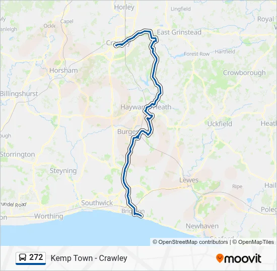 272 Route: Schedules, Stops & Maps - Crawley (Updated)