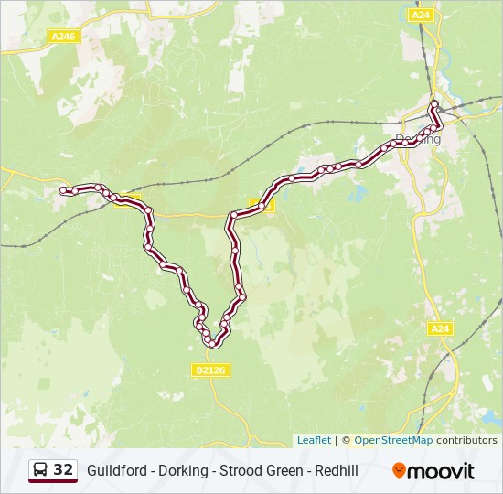 Line Route 32 - Compass Travel - bus Schedules | Moovit