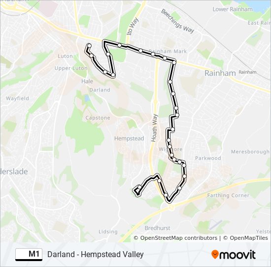 m1 Route: Schedules, Stops & Maps - Hempstead (Updated)