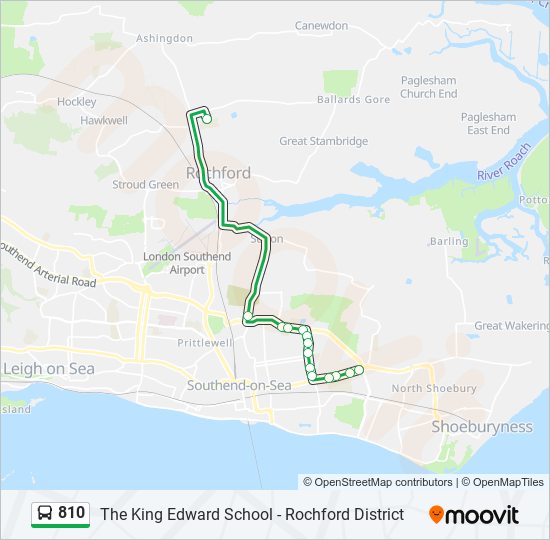810 Route: Schedules, Stops & Maps - Rochford (Updated)