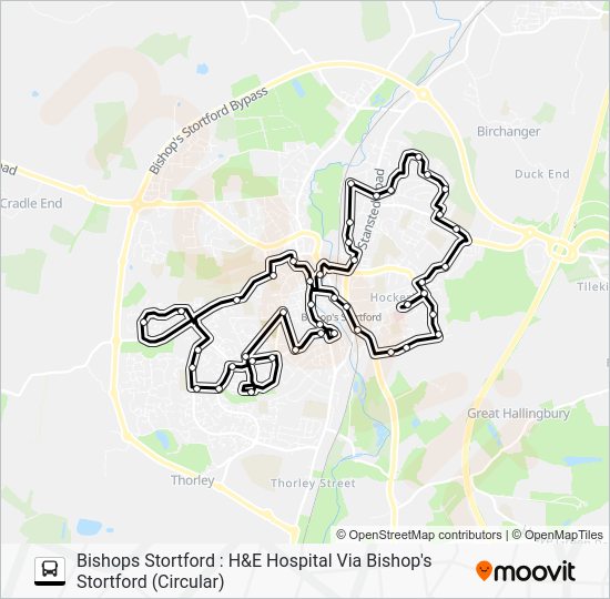 stortford shuttle Route: Schedules, Stops & Maps - Hockerill (Updated)