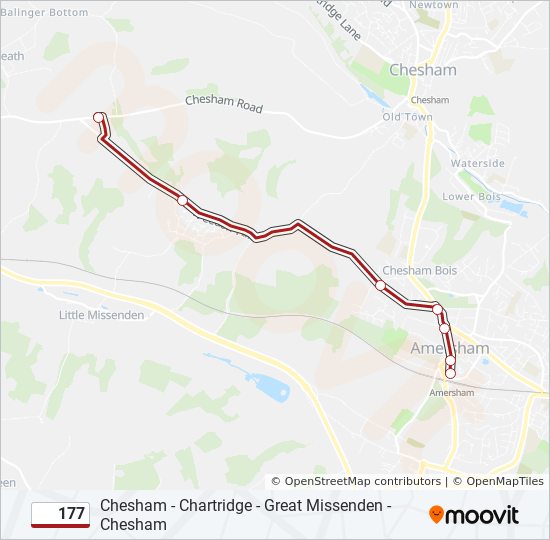 177 Route: Schedules, Stops & Maps - Hyde Heath (Updated)